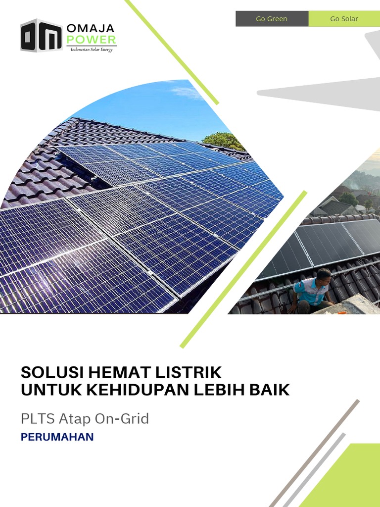 Buklet Penawaran PLTS Atap On-Grid PDF | PDF