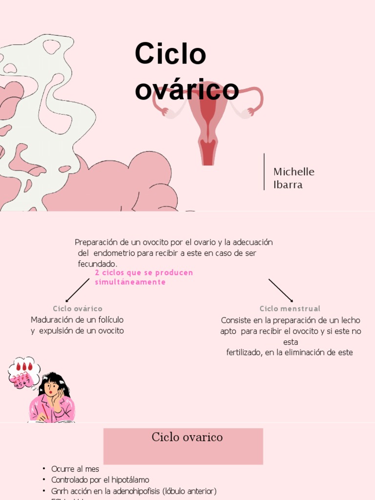 El ciclo reproductivo femenino: Un proceso complejo de maduración ovárica y preparación ...