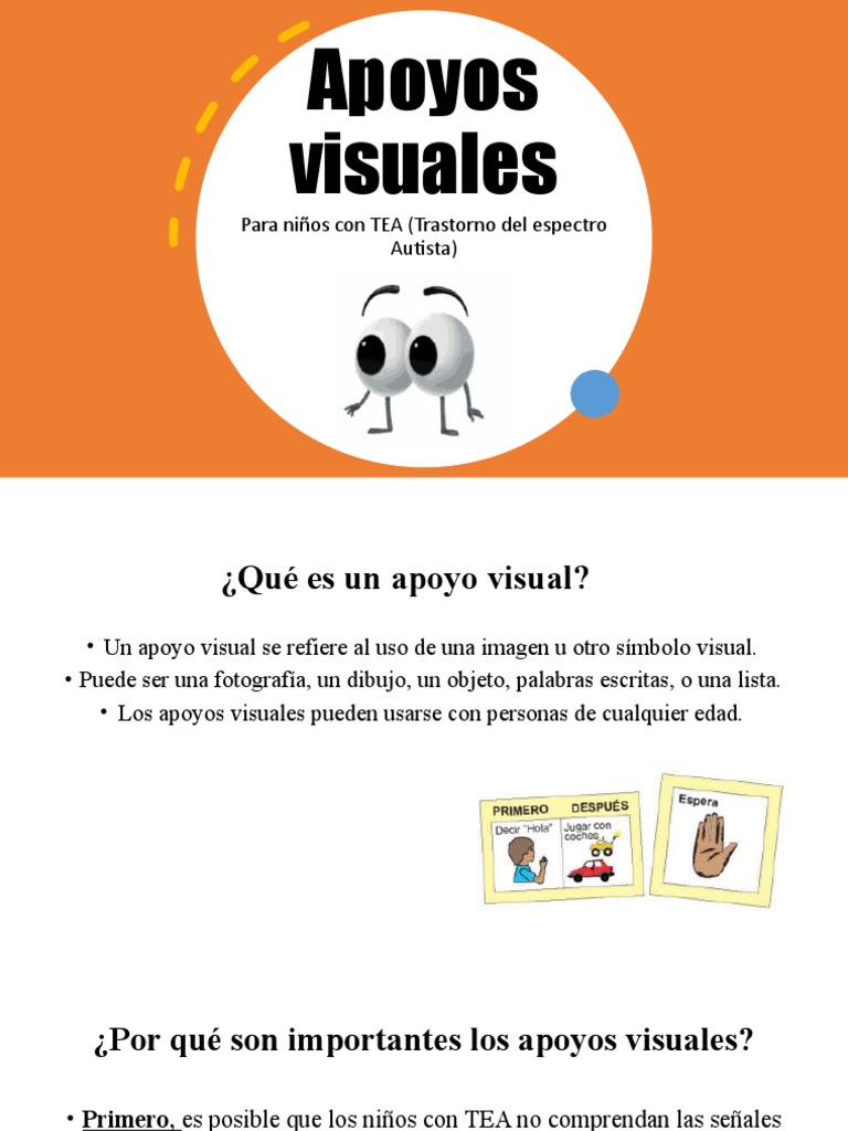 Apoyos Visuales | PDF | Espectro autista | Ciencias del comportamiento
