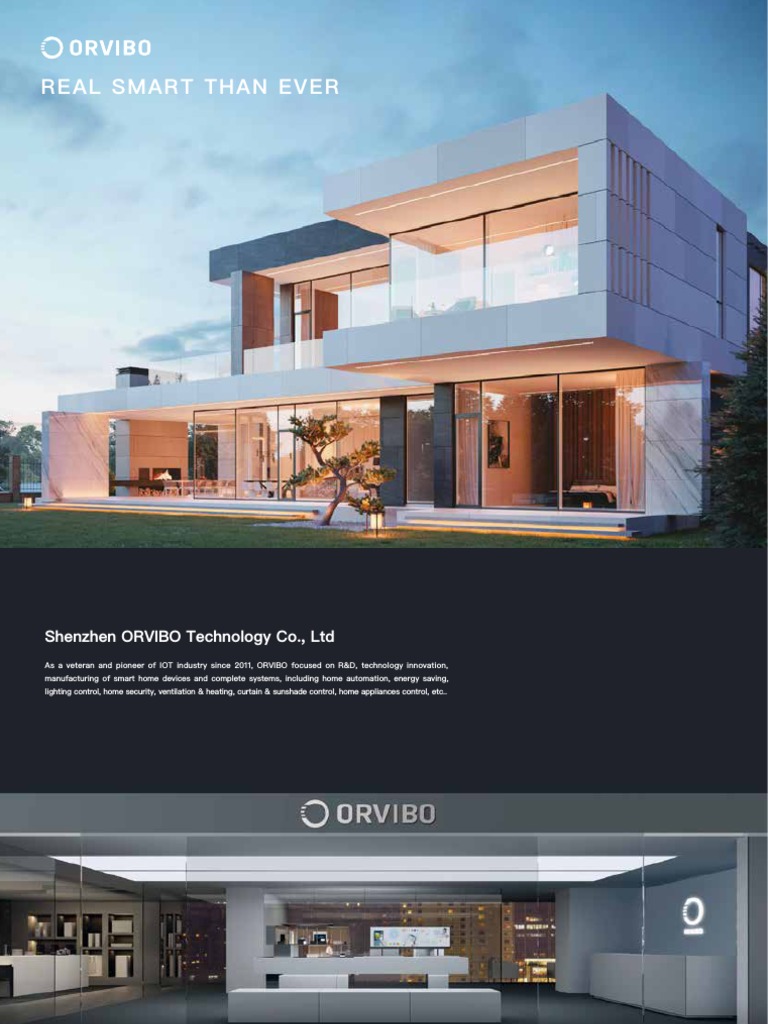2022 ORVIBO Smart Home Catalog | PDF | Home Automation | Lighting