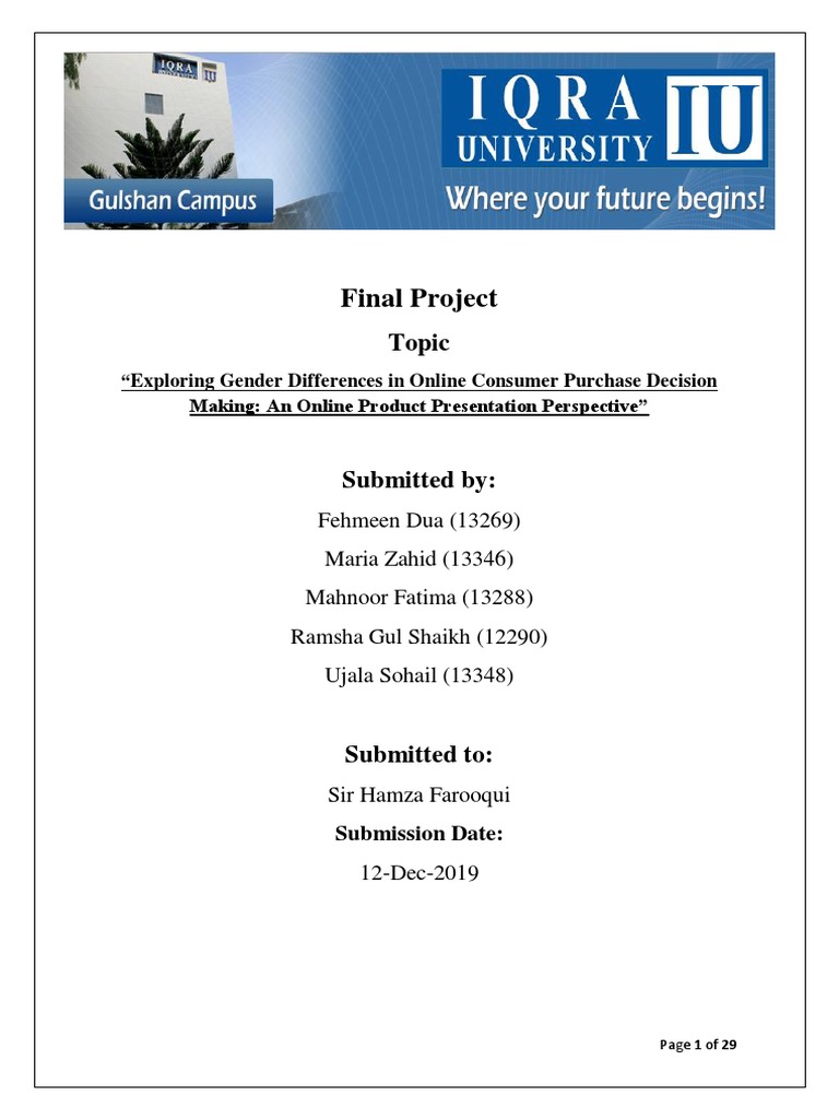 RMS REPORT (Final With Citation) | PDF | Online Shopping | Behavior
