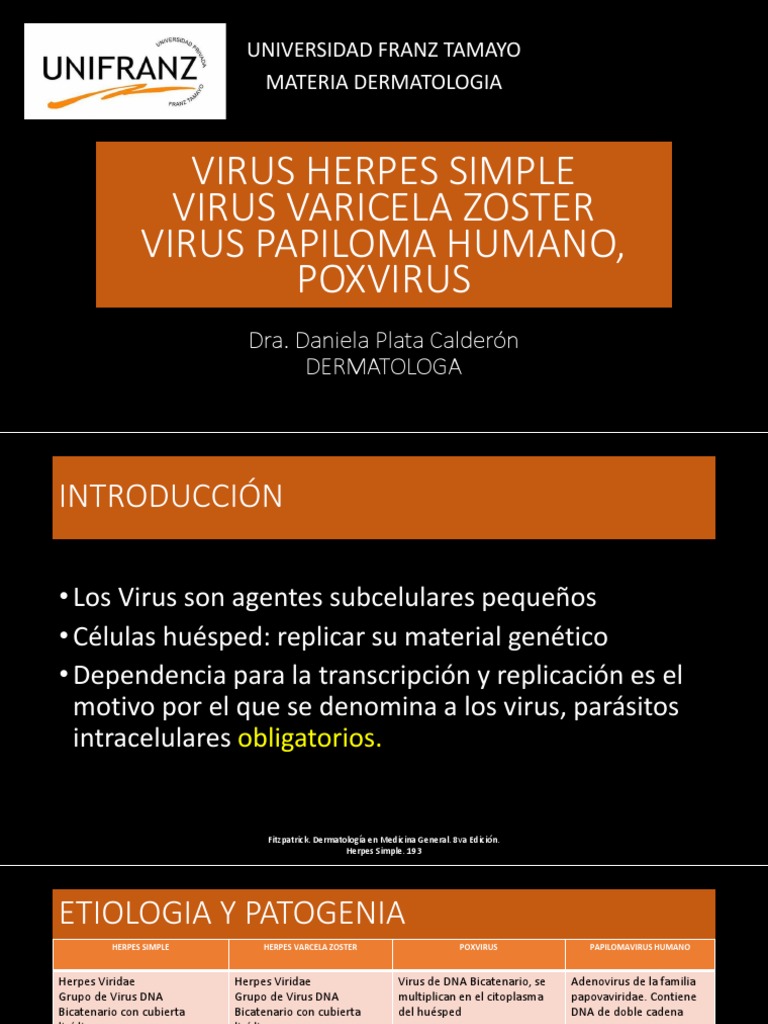 Teorica Viricas | PDF | Herpes Simple | Virus