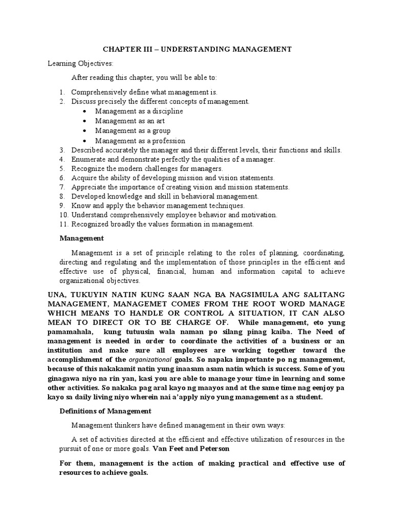 Character Formation 2 CHAPTER III | PDF | Leadership | Competence ...