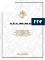 Torq03 Activities & Packages Overview | PDF | Cocktails | Drink
