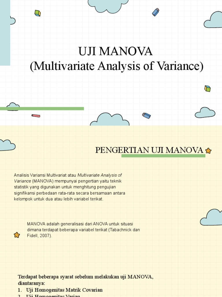 Uji MANOVA | PDF