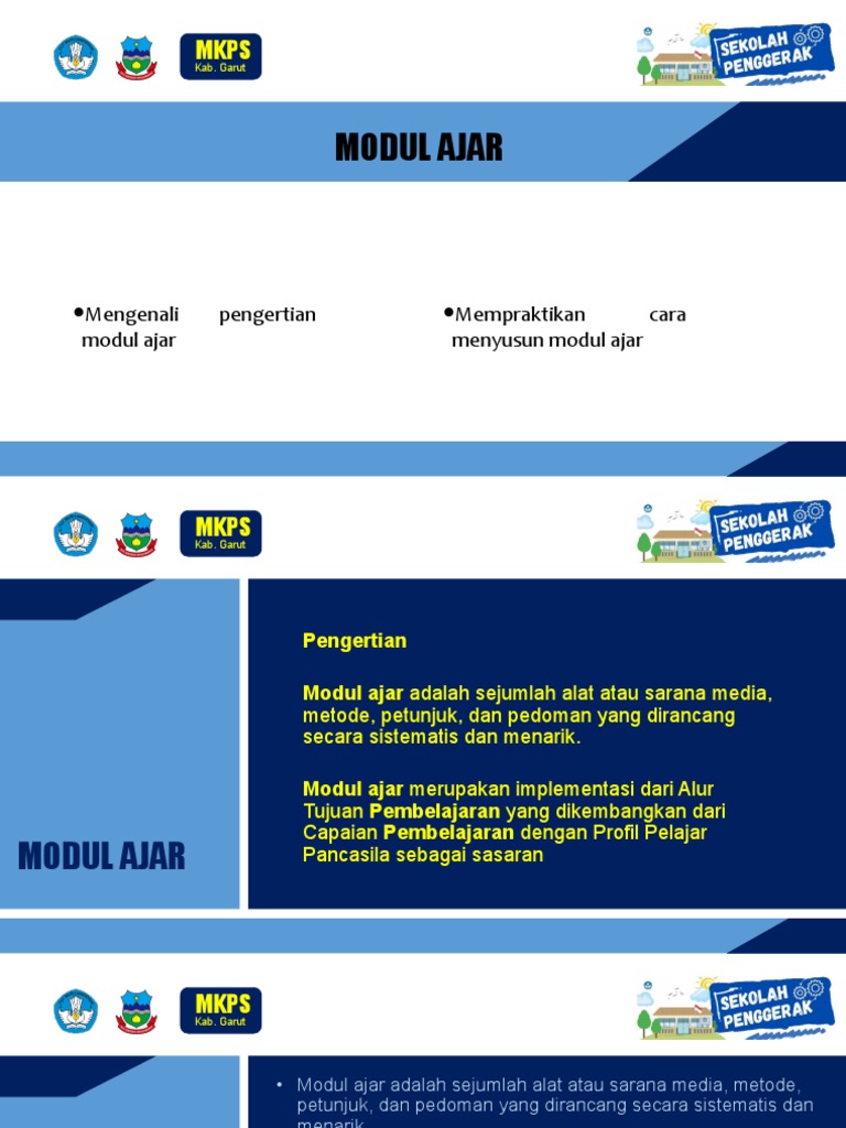 E. Modul ajar | PDF