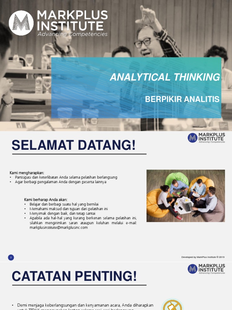 Analytical Thinking | PDF