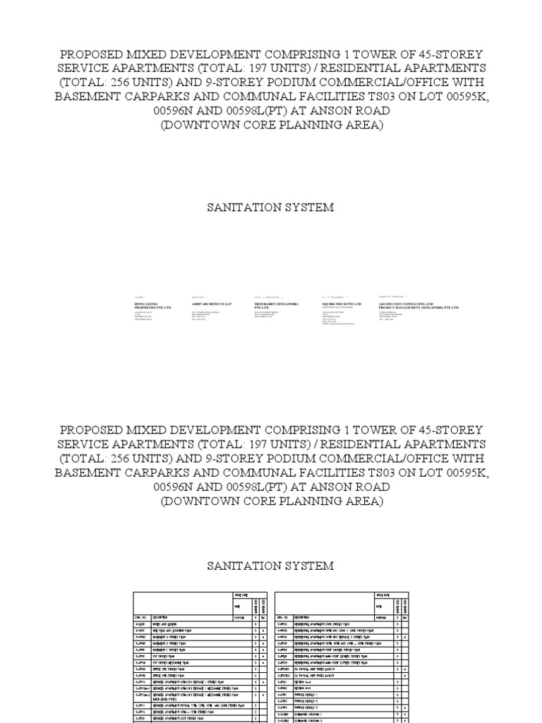 Sanitary Drawings | PDF | Plumbing | Sink