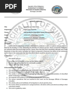 Activity Design - Clean Up Drive | PDF | Wellness | Medical