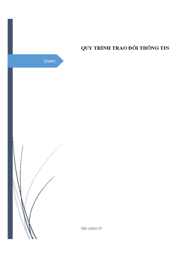 Quy Trình Trao Doi Thong Tin | PDF