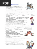 B2 English Rephrasing Exercises | PDF