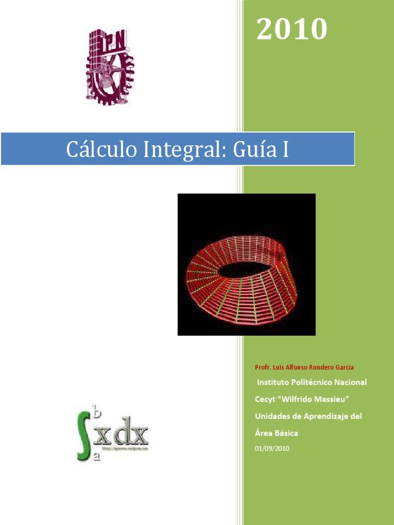 Cálculo Integral - Guía I | PDF | Integral | Derivado