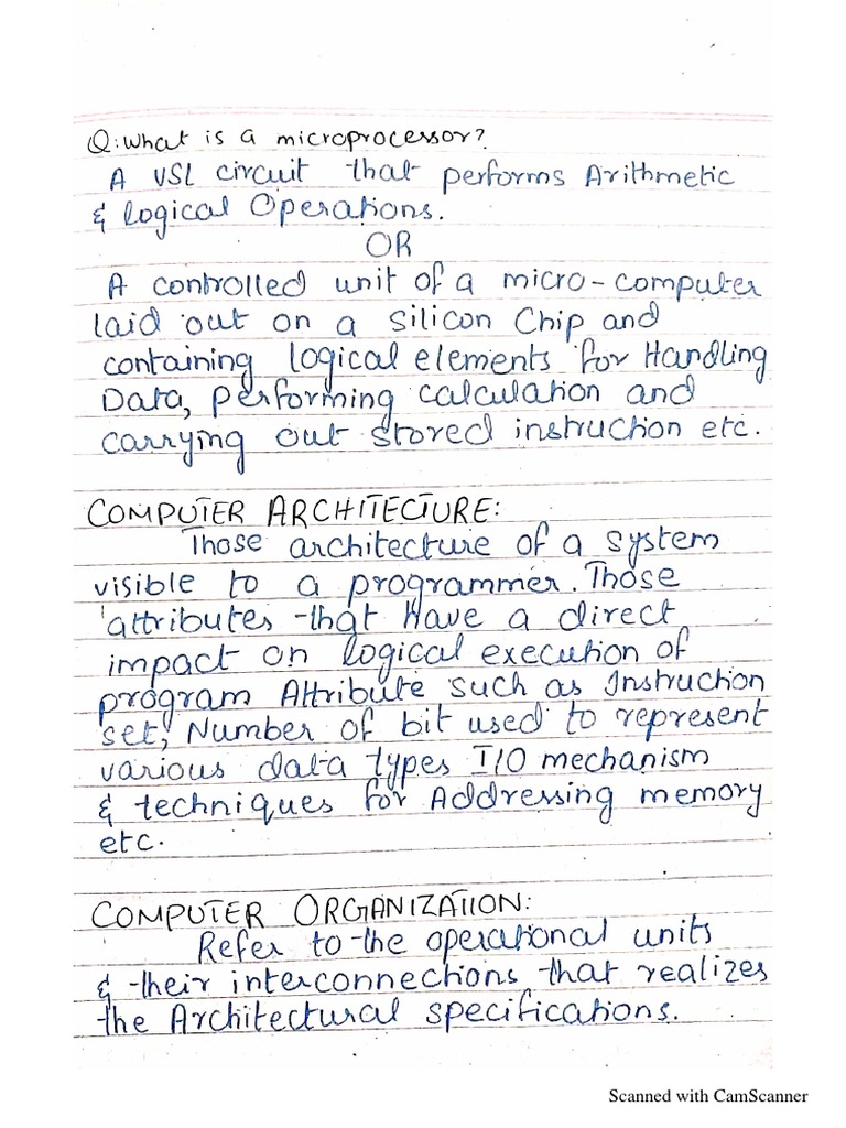 Microprocessor | PDF