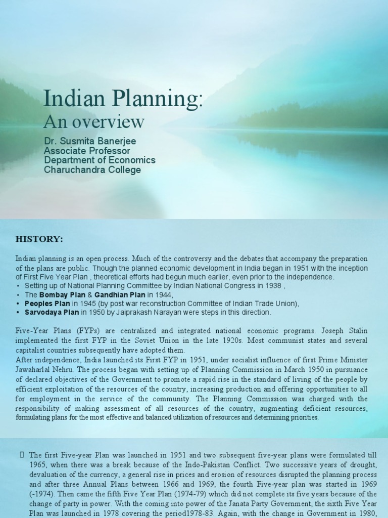 Indian Planning | PDF | Economic Growth | Poverty