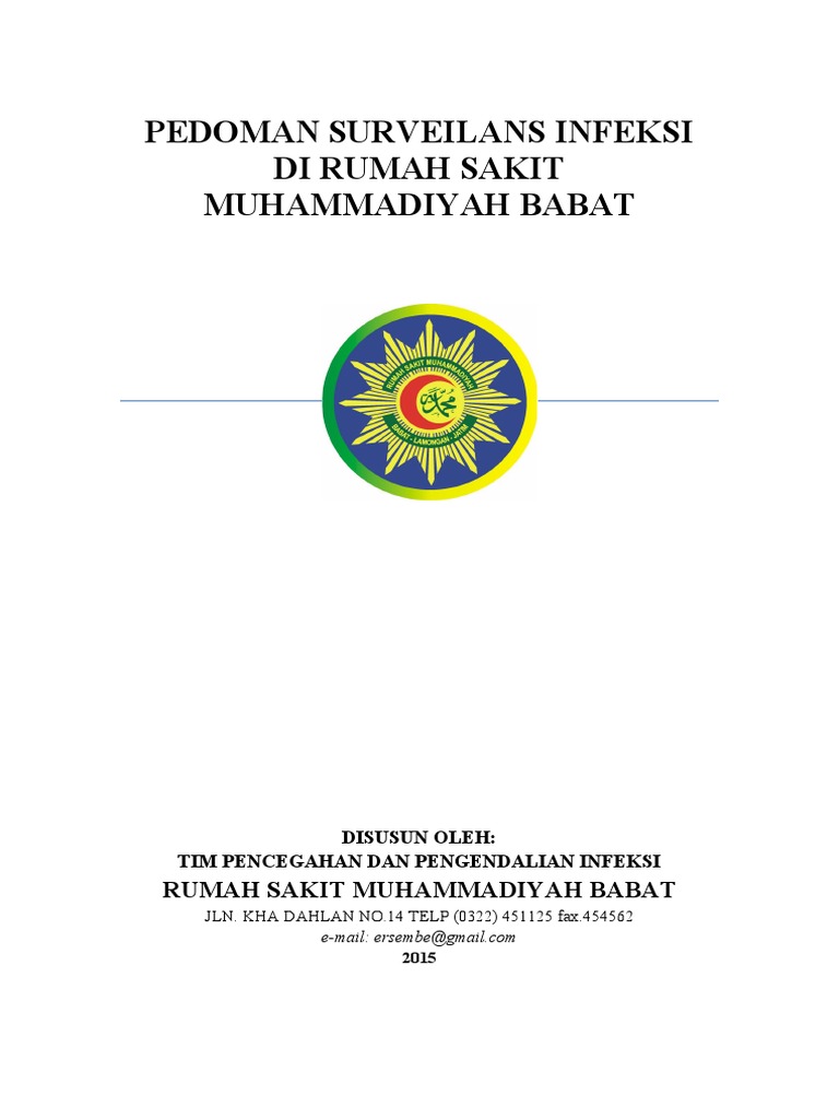 Pedoman Surveilans Infeksi | PDF | Sains & Matematika