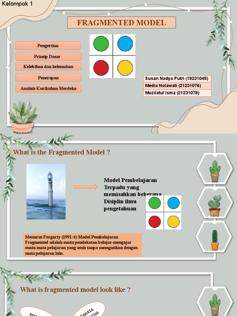 PPT-Kelompok 1-Model Fragmented | PDF