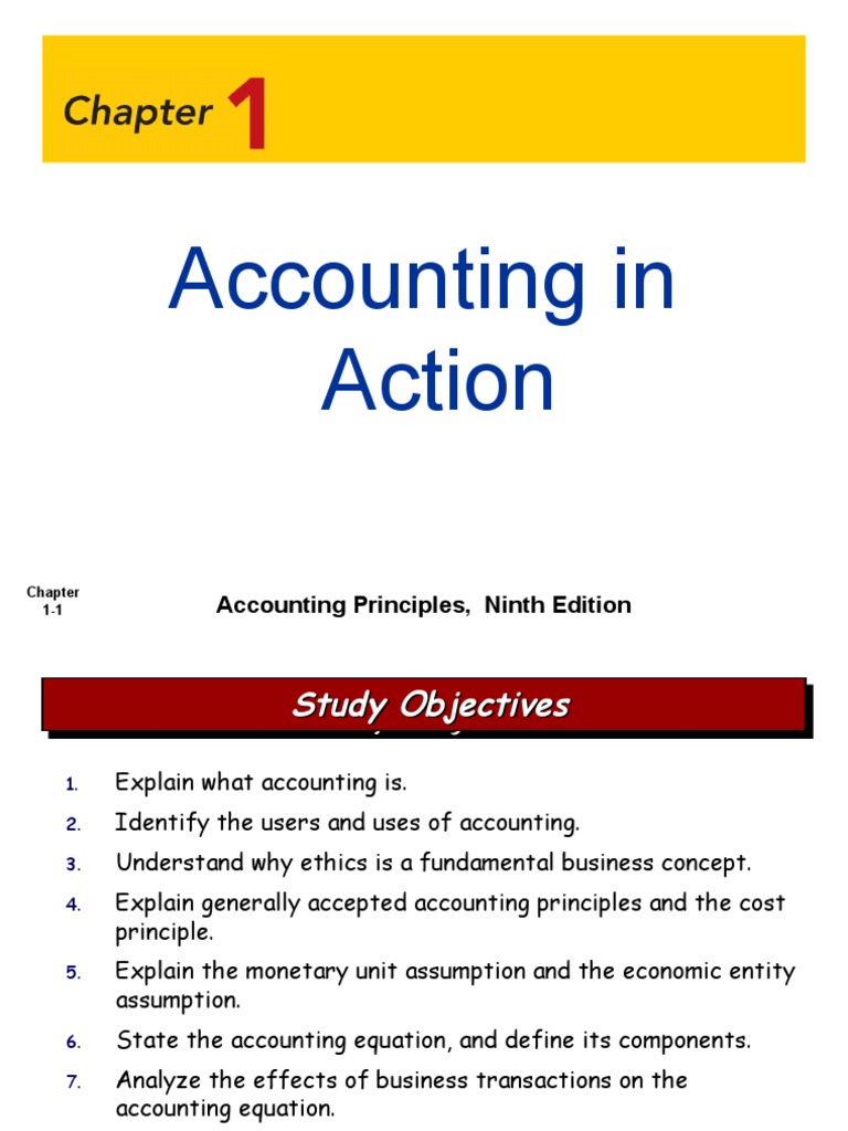 ACCOUNTING IN ACTION | PDF | Accounting | Financial Statement