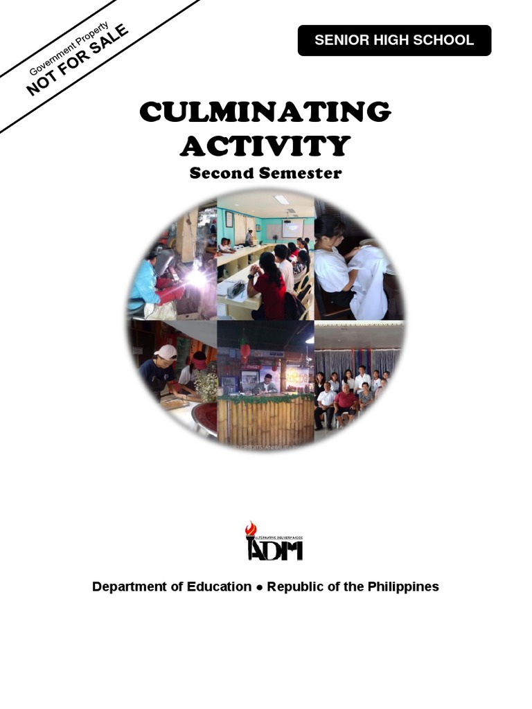 Culminating Activity Lesson 1 4 | PDF | Rubric (Academic) | Learning