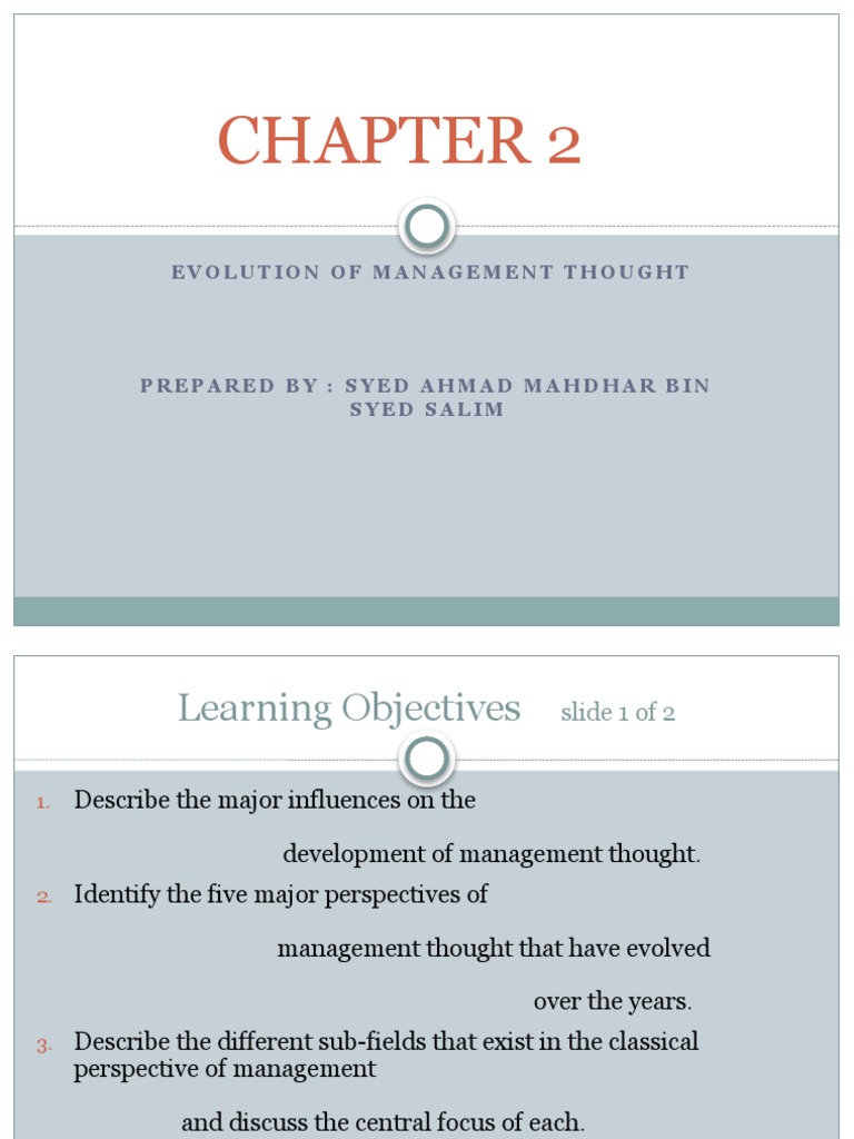 Ch02-Evolution & Thought | PDF