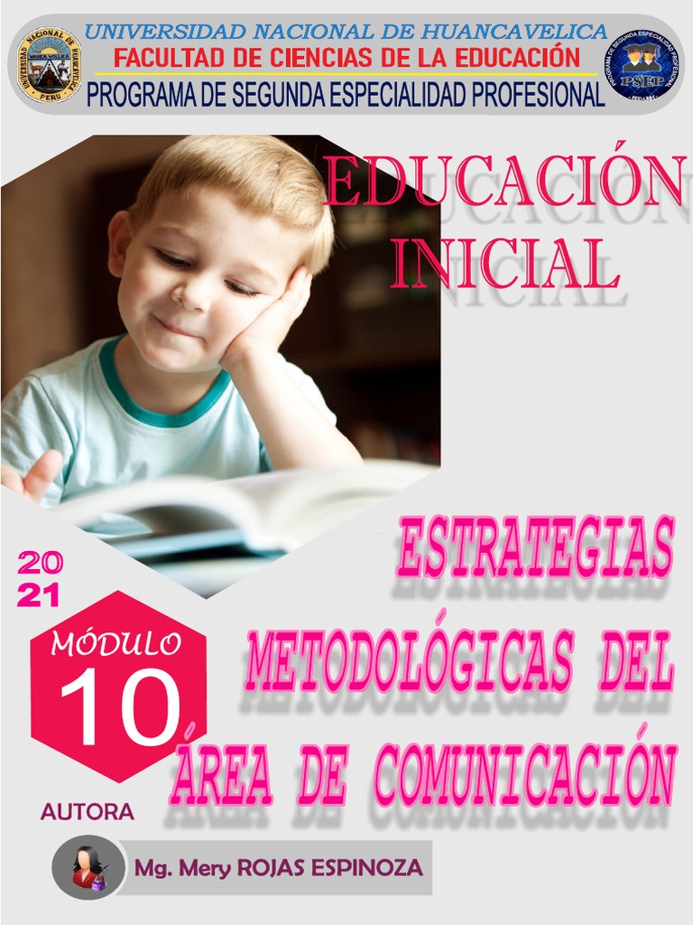 10 - Módulo - Inicial - Estrategias Metodológicas Del Área de Comunicación - 2021 | PDF ...