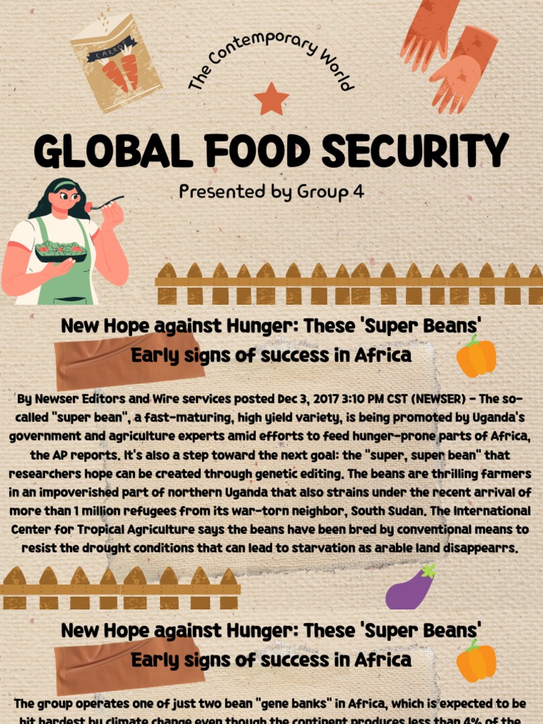 Global Food Security Challenges Ahead | PDF | Social Science