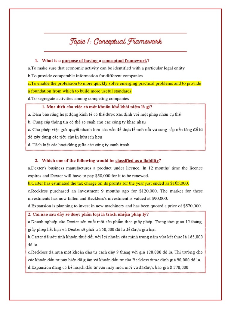 Conceptual Framework | PDF