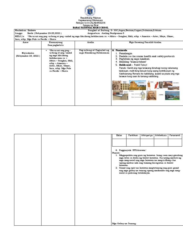 Q2 WLP AP8 Week 3 | PDF