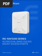 RG-RAP2260 (G) Datasheet 20241101 | PDF | Ieee 802.11 | Wi Fi