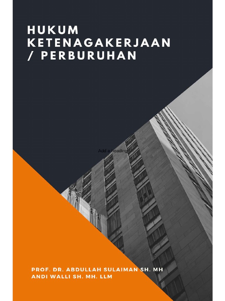 Hukum Ketenagakerjaan di Indonesia | PDF | Karier & Perkembangan | Hukum