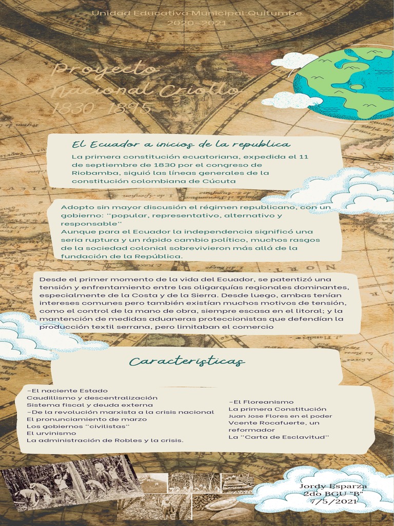 Proyecto Nacional Criollo en Ecuador | PDF