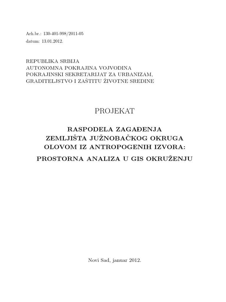 Izvestaj 2012 0 | PDF