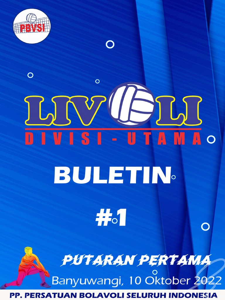 Buletin #1 - LIVOLI DIVISI UTAMA 2022 - 10okt22 | PDF