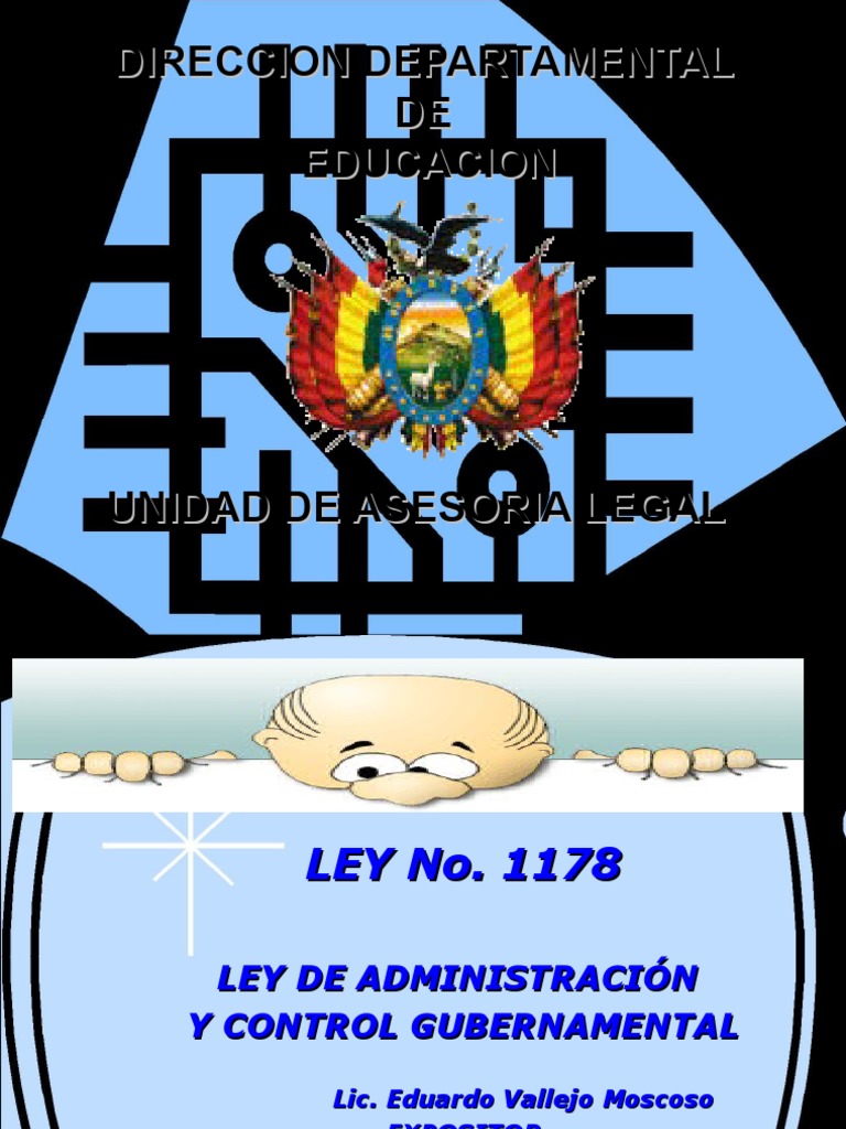 Ley 1178: Control y Administración Pública | PDF | Derecho penal ...