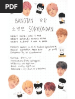 BTS Fan Chant Order by Member | PDF