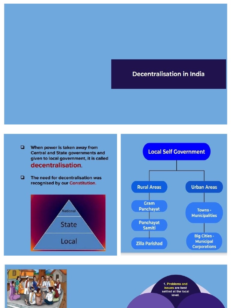 Decentralisation in India | PDF