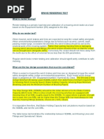 Mooring Winch Brake Rendering Testing | PDF | Ships | Brake