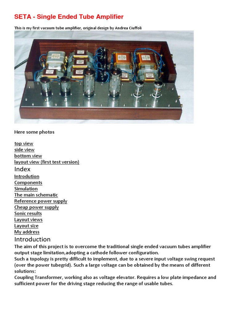 SETA | PDF | Rectifier | Vacuum Tube