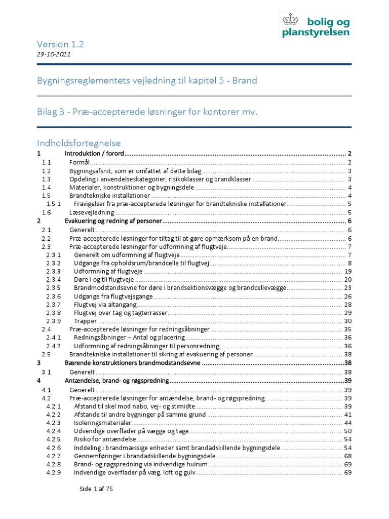 Bilag 3 Kontorbygninger Ver 12 20211029 | PDF