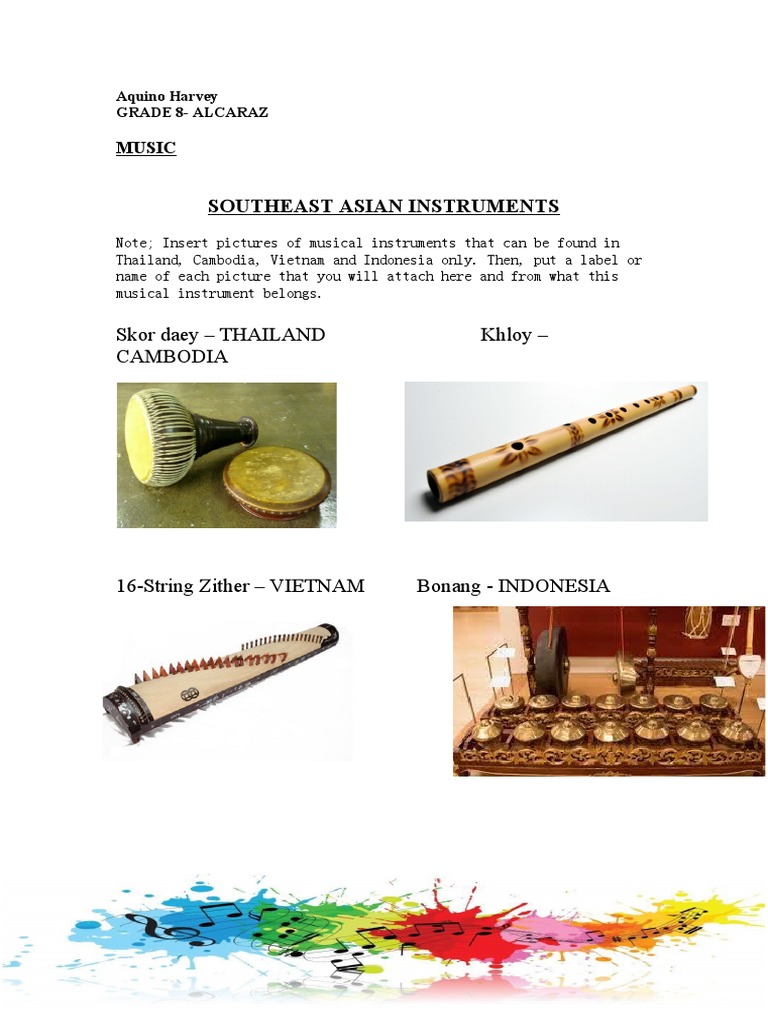 Project in Mapeh Sample Format | PDF