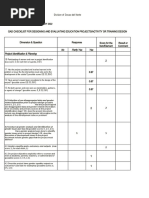 Sample HGDG Checklist | PDF | Gender | Gender Studies