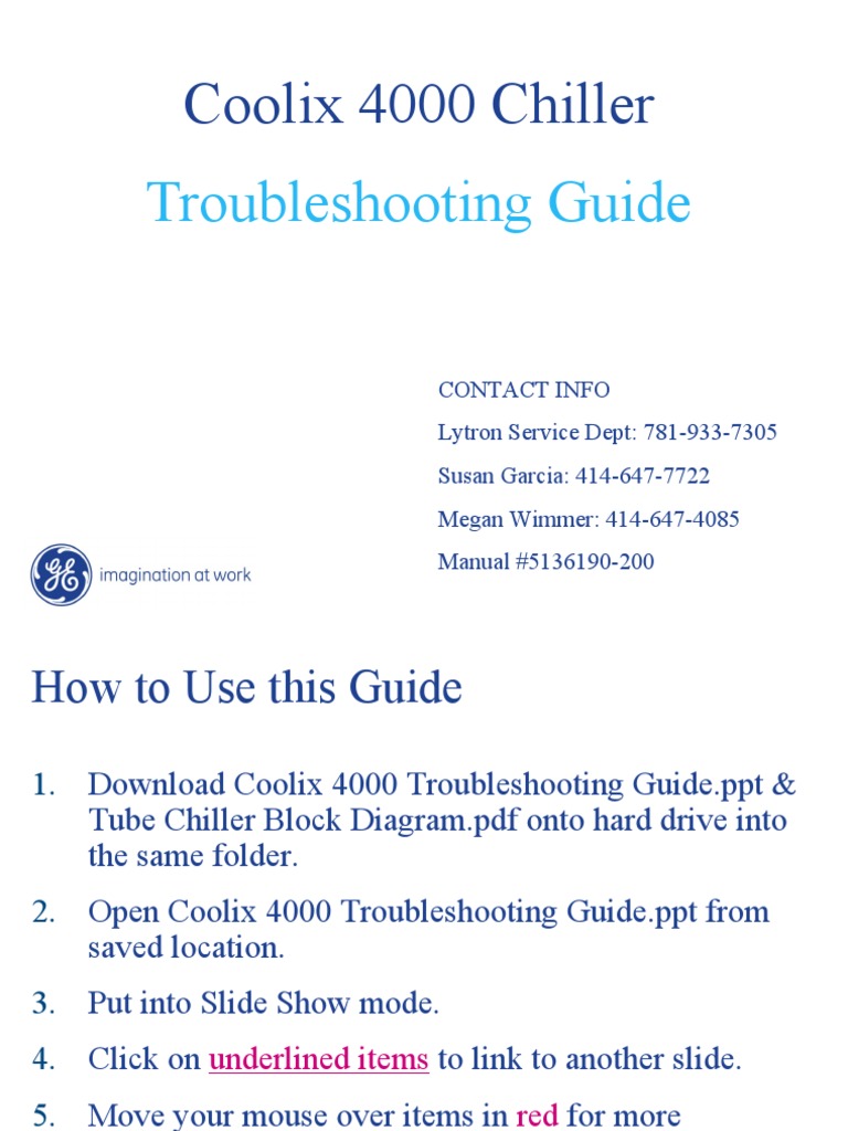 Coolix - 4000 - Troubleshooting - Guide (A Messick's Conflicted Copy ...