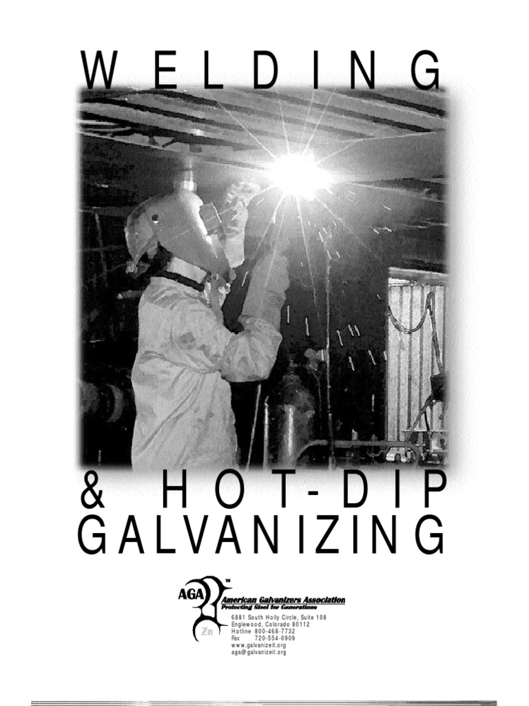 Welding and Hot Dip Galvanizing | PDF | Galvanization | Welding