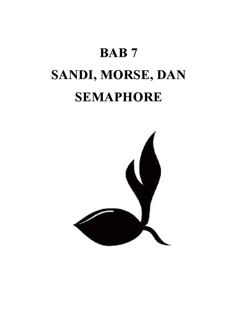 Bab 7 Sandi Morse Semaphore Pdf