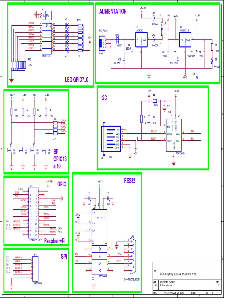 2 - Schema Carte Interface | PDF | Telecommunications | Computer Networking
