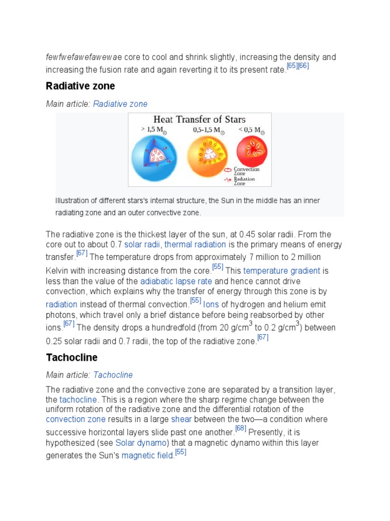 An Analysis of the Internal Structure and Atmospheric Layers of the Sun ...