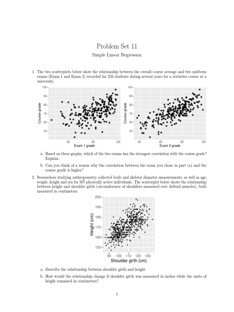 Simple Linear Regression | PDF | Errors And Residuals | Regression Analysis