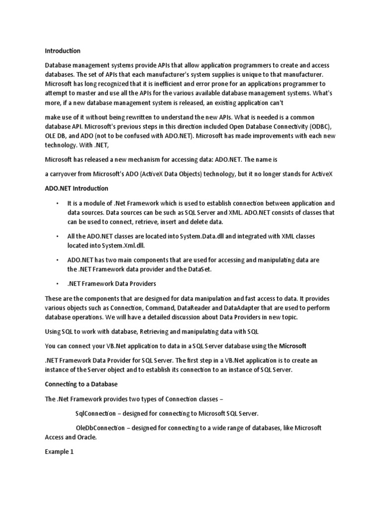 VB 5 | PDF | Language Integrated Query | Computer Data