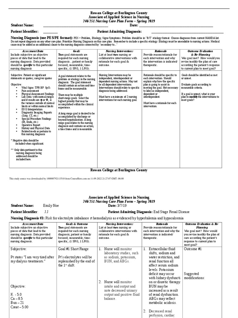 Electrolyte Imbalance | PDF | Medical Diagnosis | Nursing