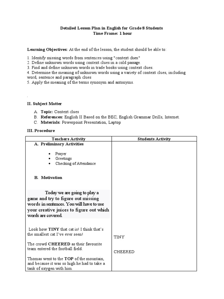 Grammar Lp Final Pdf Word