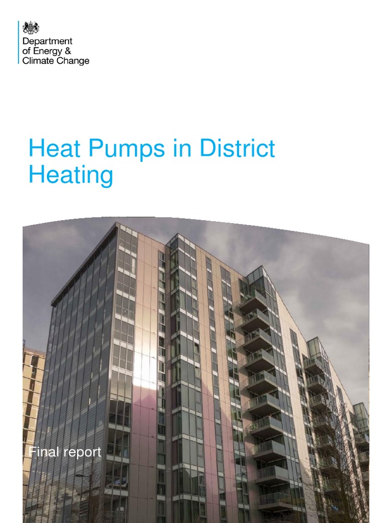 DECC Heat Pumps in District Heating - Final Report | PDF